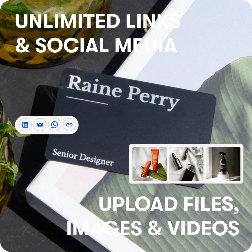 Classic Matte Card (NFC) - One Good Card | Smart Digital Name Card